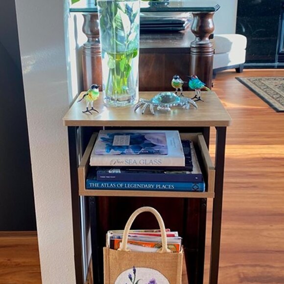 Accents | New Tall Side Table 3 Inch High End Table Small Entryway ...